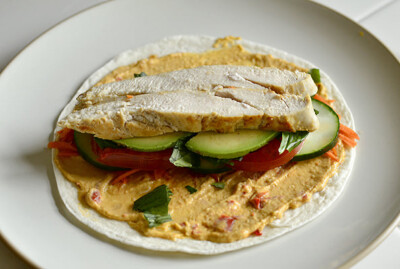 Summer Chicken Wraps - Iowa Girl Eats