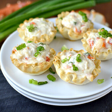 Crab Rangoon Bites - Iowa Girl Eats