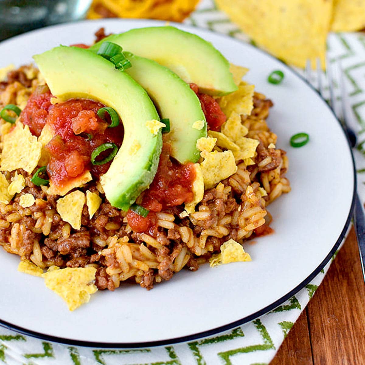 Homemade Crunchy Taco Hamburger Helper - 30 Minute Meal