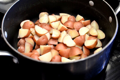 Ultimate Red Skinned Potato Salad (Mayo Free!) - Iowa Girl Eats
