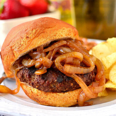 Homemade Brat Burgers - Iowa Girl Eats