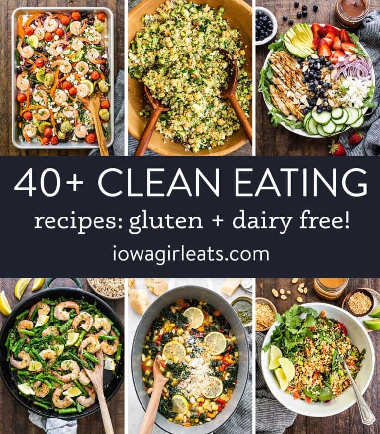 40+ Clean Eating Recipes - Easy & Healthy