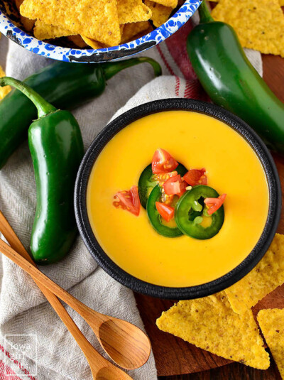 Gluten Free Nacho Cheese Sauce — No Velveeta