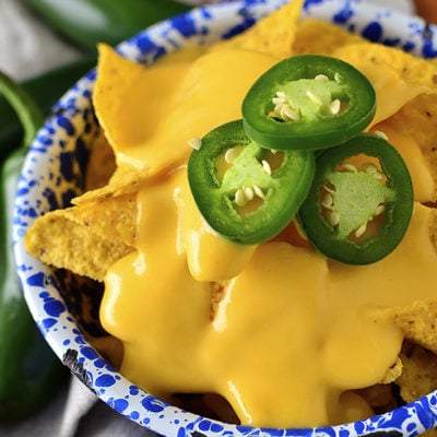 Gluten Free Nacho Cheese Sauce — No Velveeta