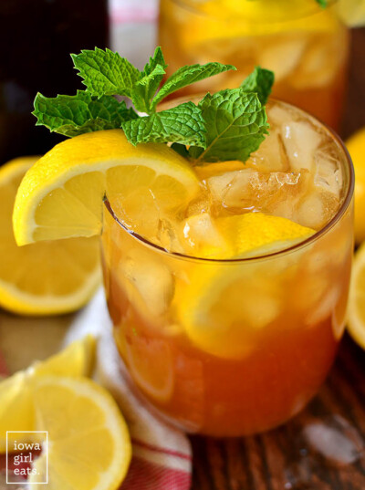Homemade Sweet Tea Vodka - Iowa Girl Eats