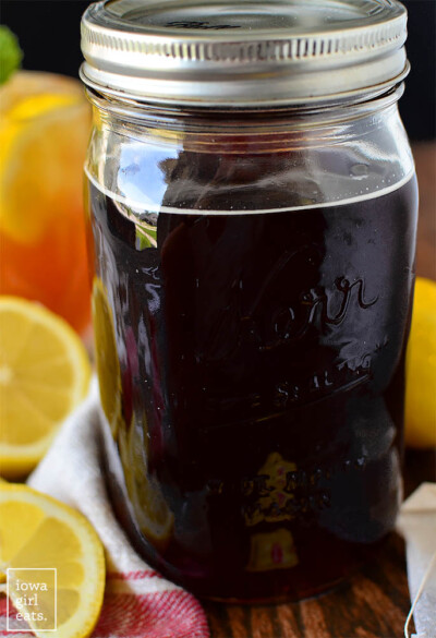Homemade Sweet Tea Vodka - Iowa Girl Eats