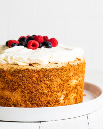 Gluten Free Angel Food Cake - Light and Fluffy
