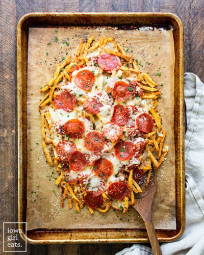 Pizza Fries - Loaded, Cheesy Fries