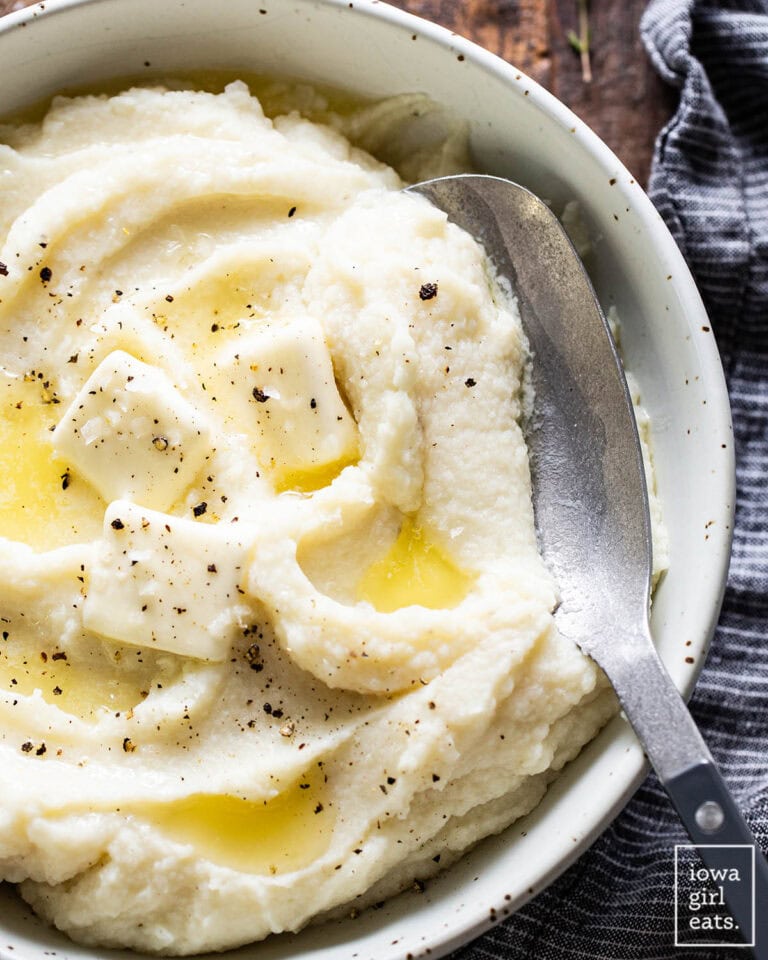 Healthy Mashed Potatoes - Light and Ultra-Creamy