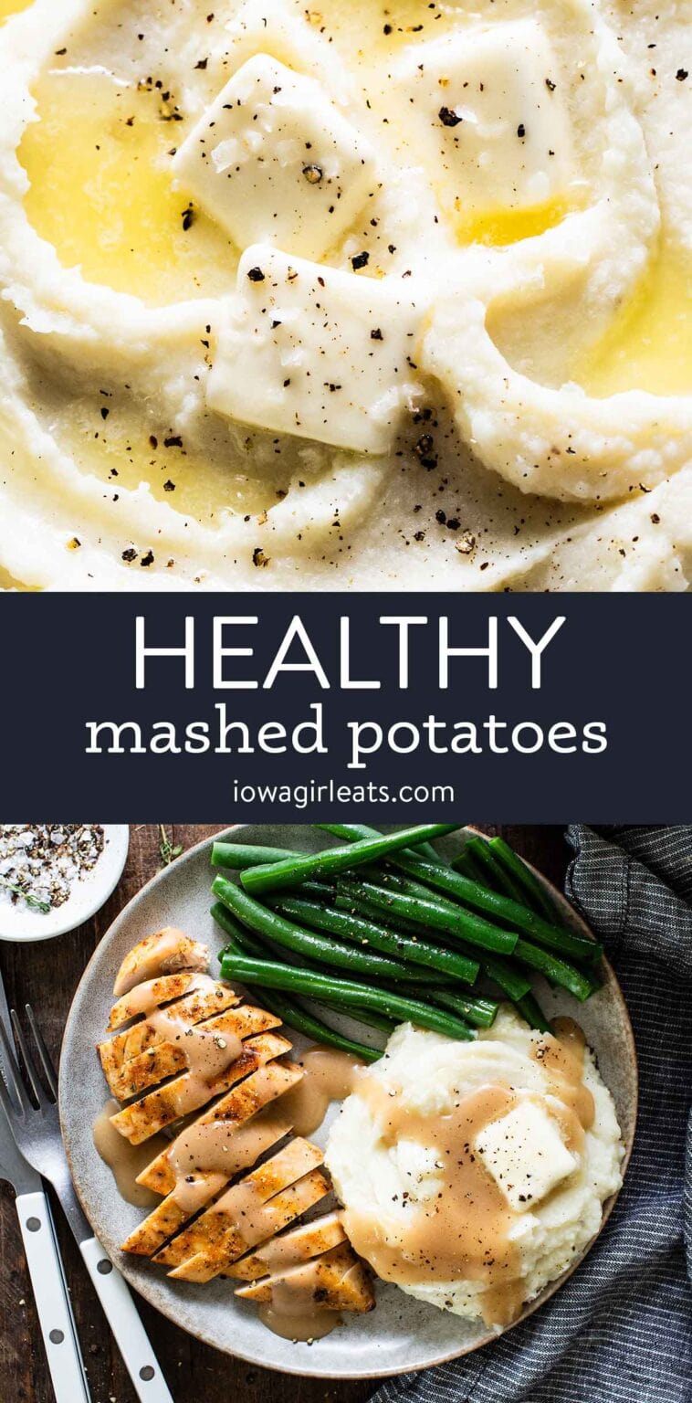Healthy Mashed Potatoes - Light and Ultra-Creamy