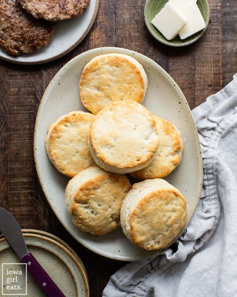 Tall and Fluffy Gluten Free Biscuits - 5 Ingredients