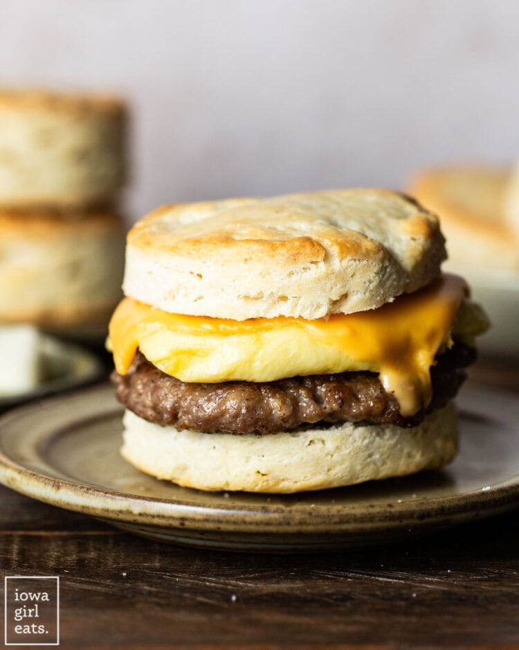 Tall and Fluffy Gluten Free Biscuits - 5 Ingredients