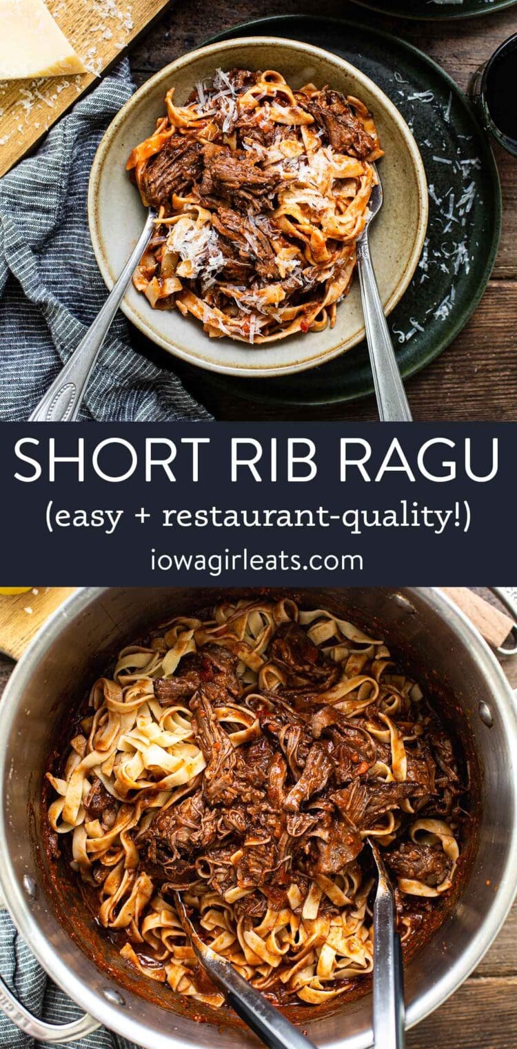 Short Rib Ragu Made in the Oven - Luscious and Cozy