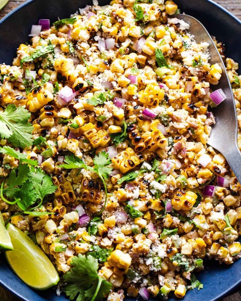 Esquites (Mexican Street Corn Salad) - Fresh and Easy Side Dish