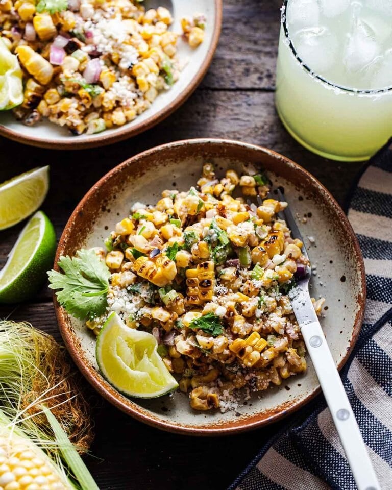 Esquites (Mexican Street Corn Salad) - Fresh and Easy Side Dish