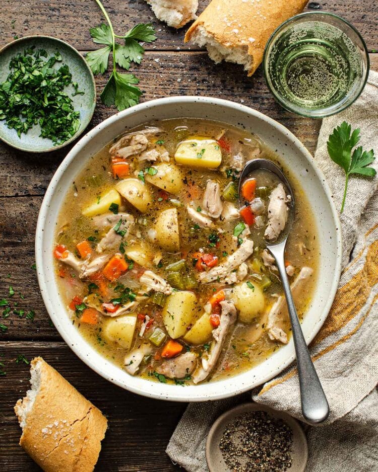 Nourishing Chicken Stew - Iowa Girl Eats