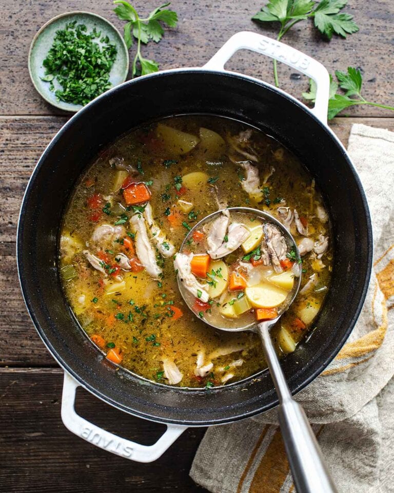 Nourishing Chicken Stew - Iowa Girl Eats