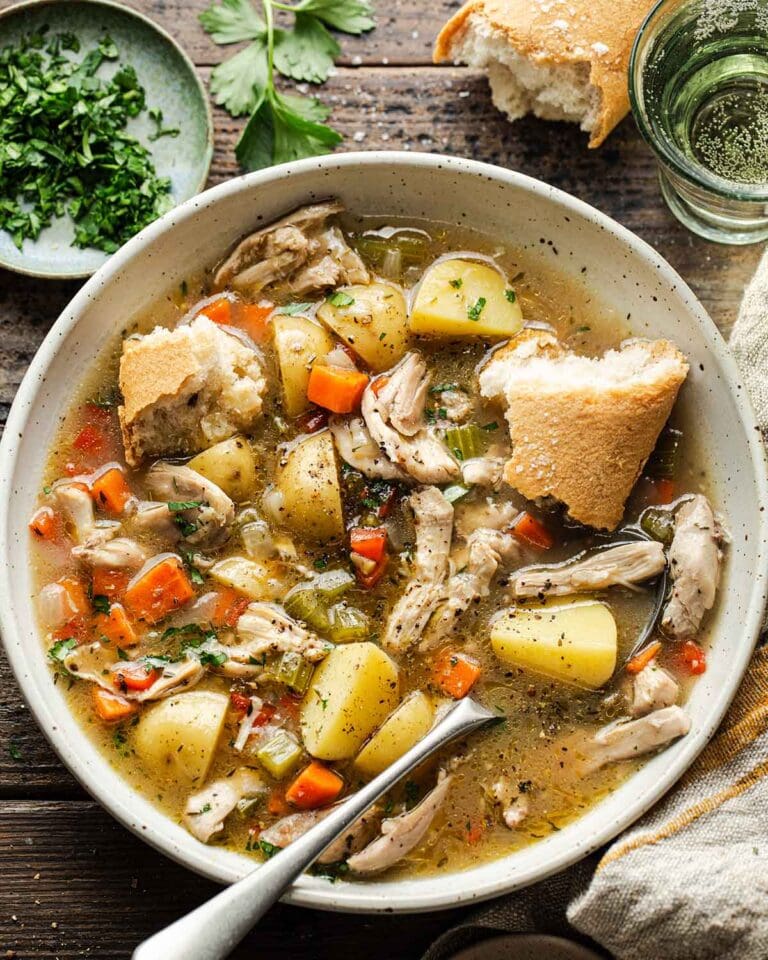 Nourishing Chicken Stew - Iowa Girl Eats
